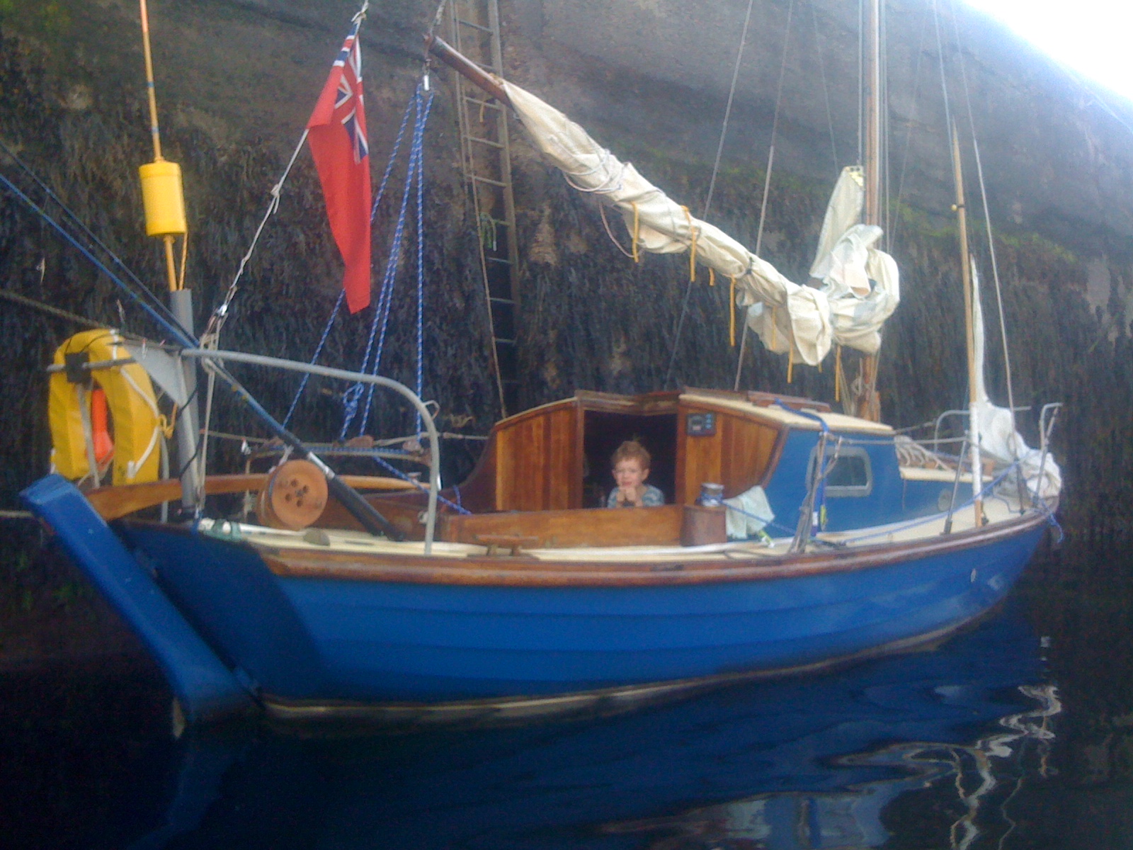 Chuckle our Nordic Folkboat