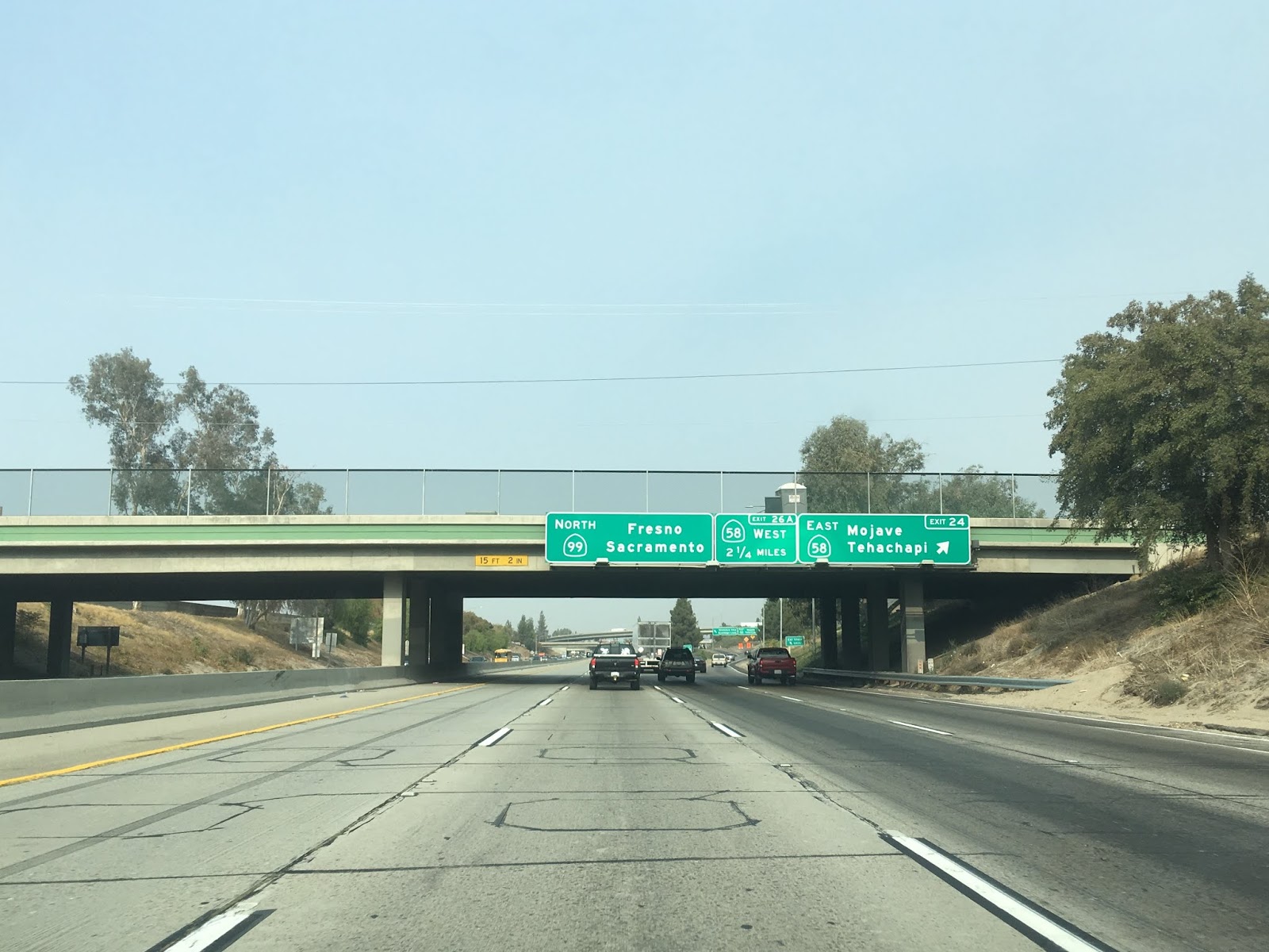 California State Route 99/Old US Route 99 Freeway Part 1; Interstate 5 ...