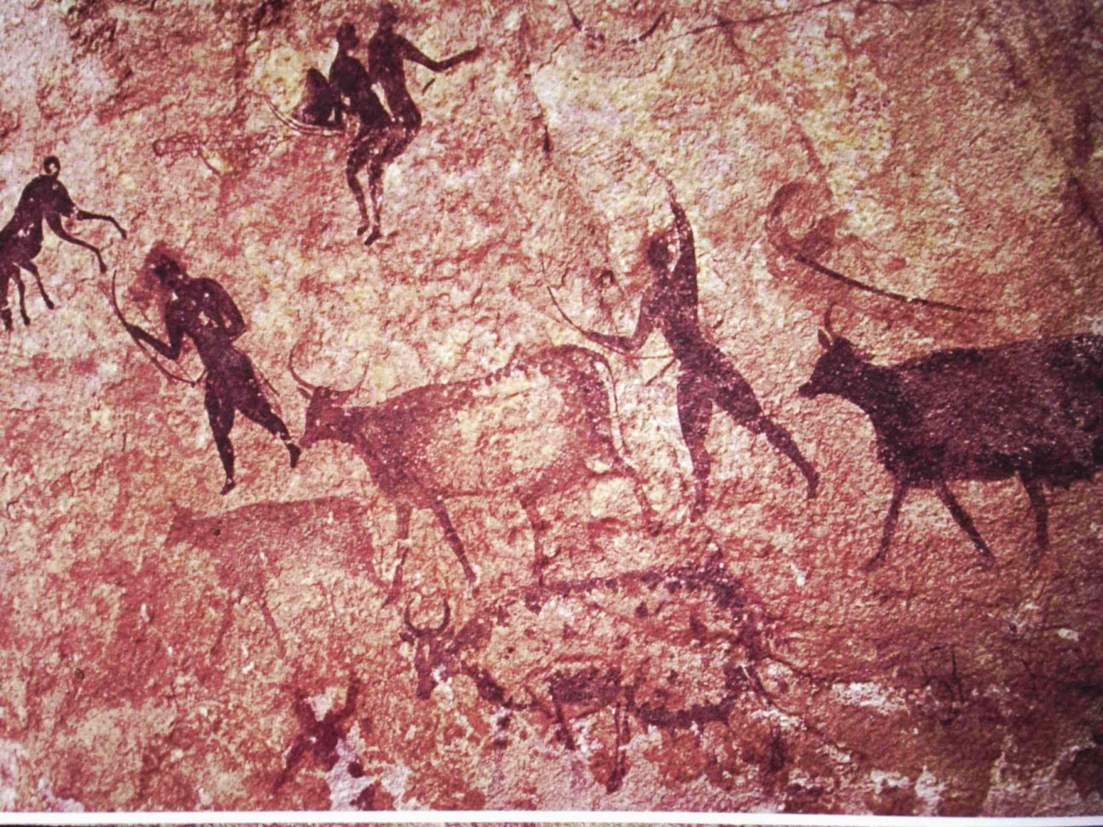 ARTE AFRICANO: ARTE RUPESTRE DEL SAHARA