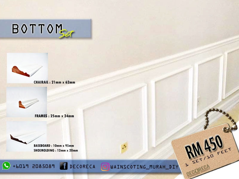 aku bukan bidadari: buat sendiri wainscoting dengan MUDAH dan HARGA ...