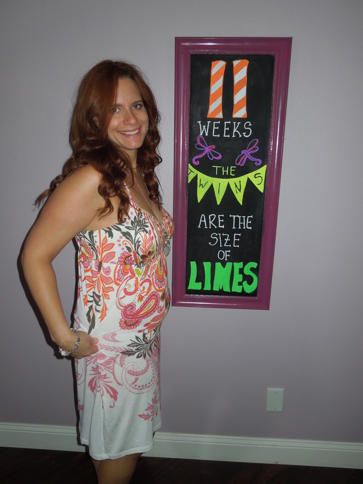 My Twinspirational Journey: July 3- Week 11 Baby Bump Pic