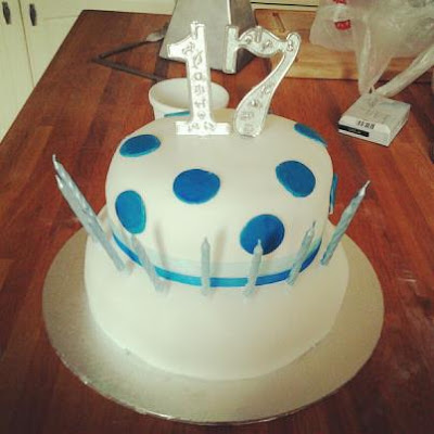 MegzyB ♥: 17th Birthday Cake ...mmm....