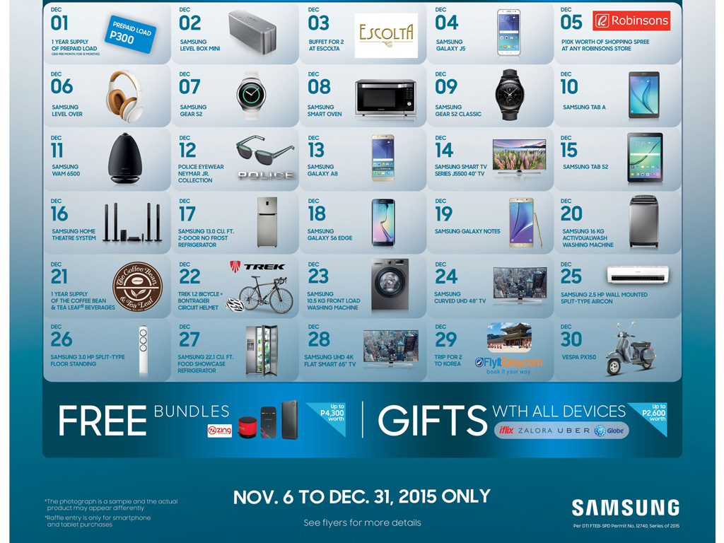 Have the best holiday with Samsung (Promo) | Geeky Pinas