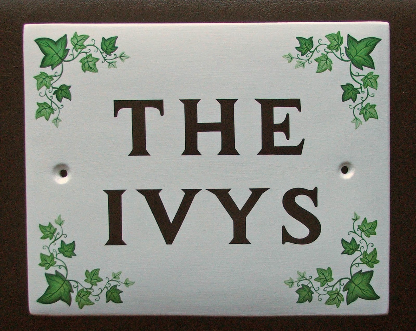 Hand Painted House Signs by Ceramic Art: House Signs, House Numbers and ...