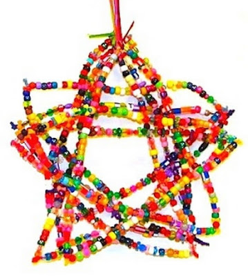 How to Recycle: Recycled Christmas Star Decorations