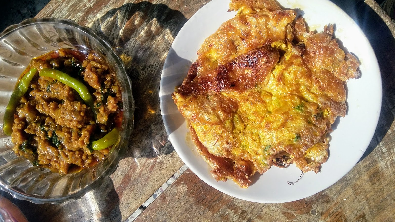 My Mom's Kitchen: Pyaaz ka Anda (Onion Omelette)