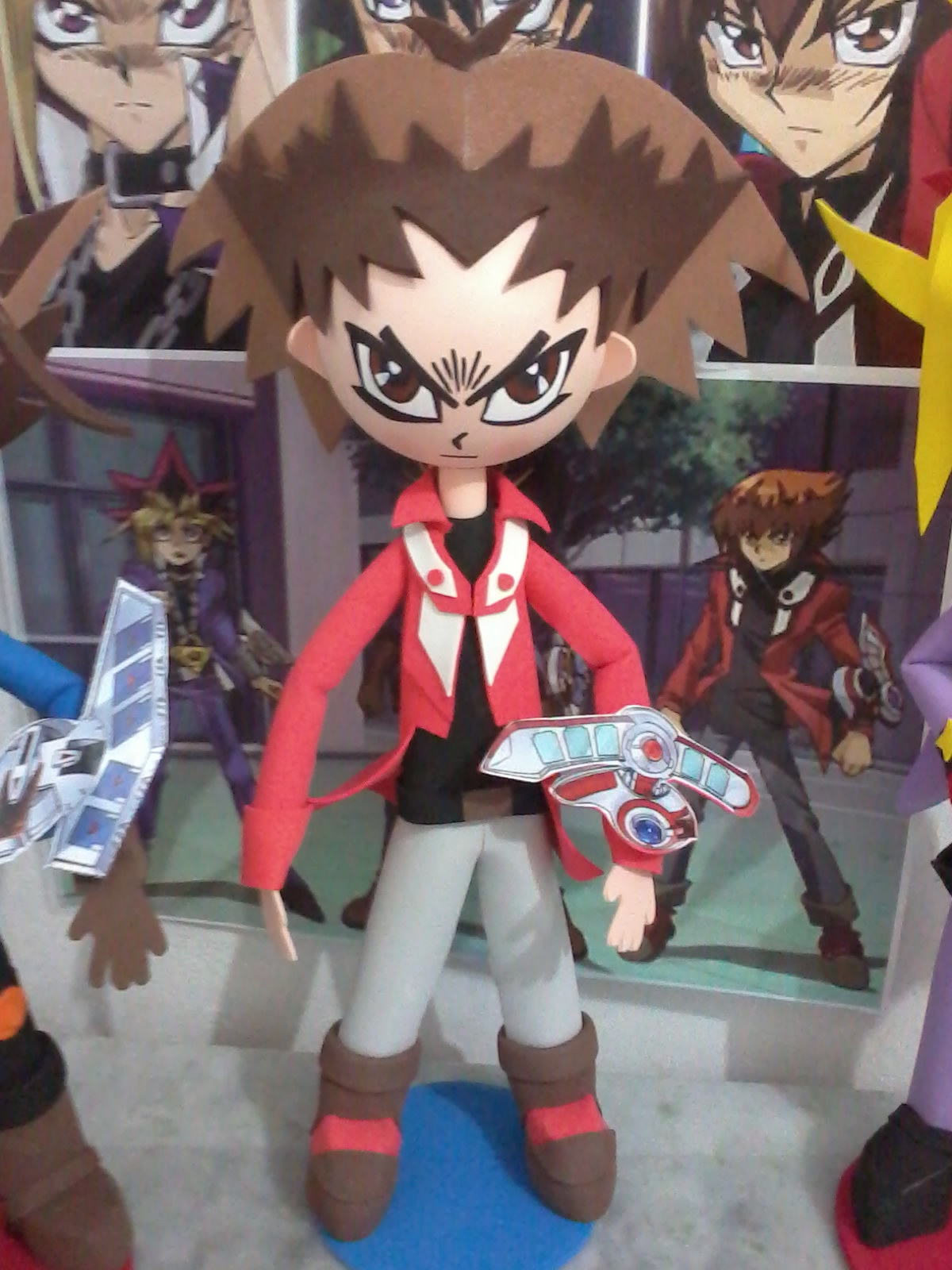 IRIS BONECA EVA 3D: BONECOS YU-GI-OH EM EVA