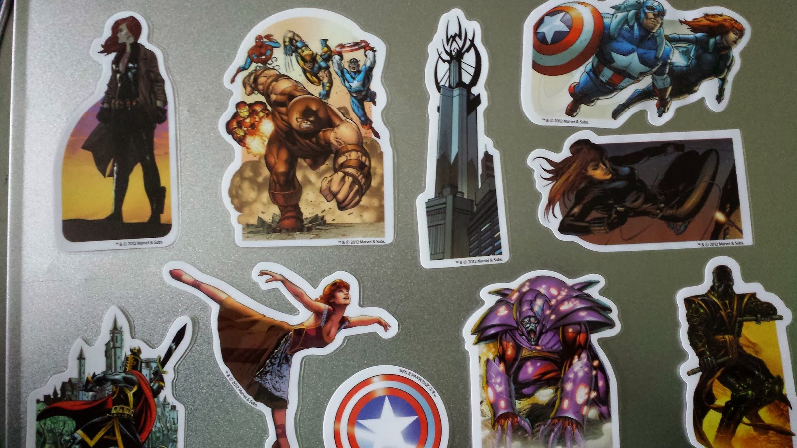 Munchkin and Bean: Marvel Characters Felt Board Pieces