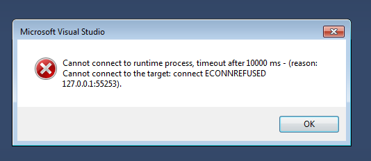 Learning Kentico: How to Fix Cannot connect to target: connect ...