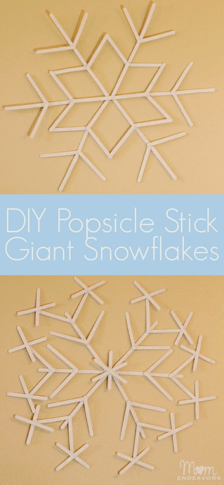 Aranyalma: Óriás hópehely spatulából