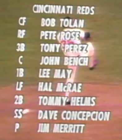 DVP's POTPOURRI: CINCINNATI REDS BASEBALL: 1970 WORLD SERIES (GAME 5 ...