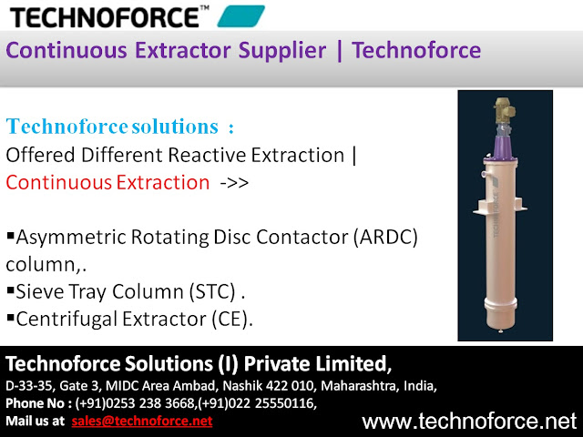 Continuous Extractor Exporter | Technoforce Solutions Pvt Ltd