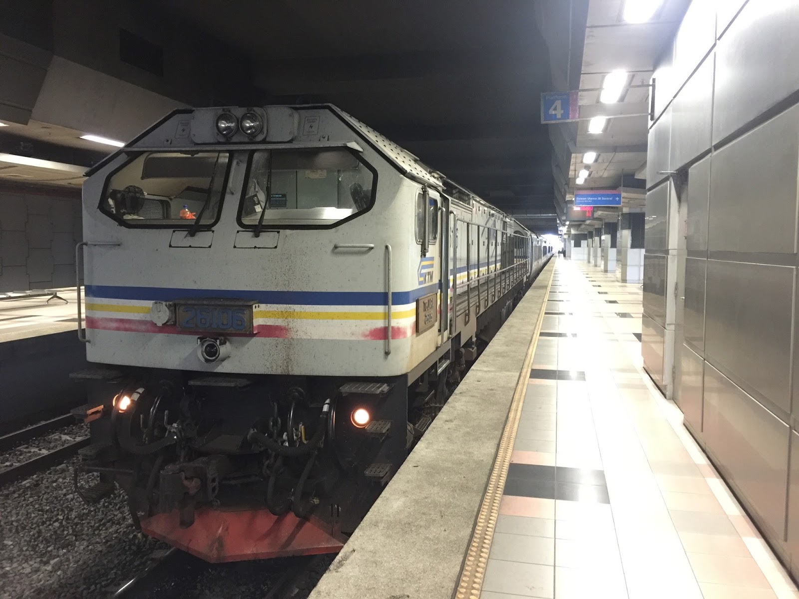 Getting to Kuala Lumpur by train from Singapore ~ TravellersDiari