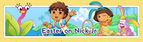 Me and my shadow: Nick Jr Eggstravaganza