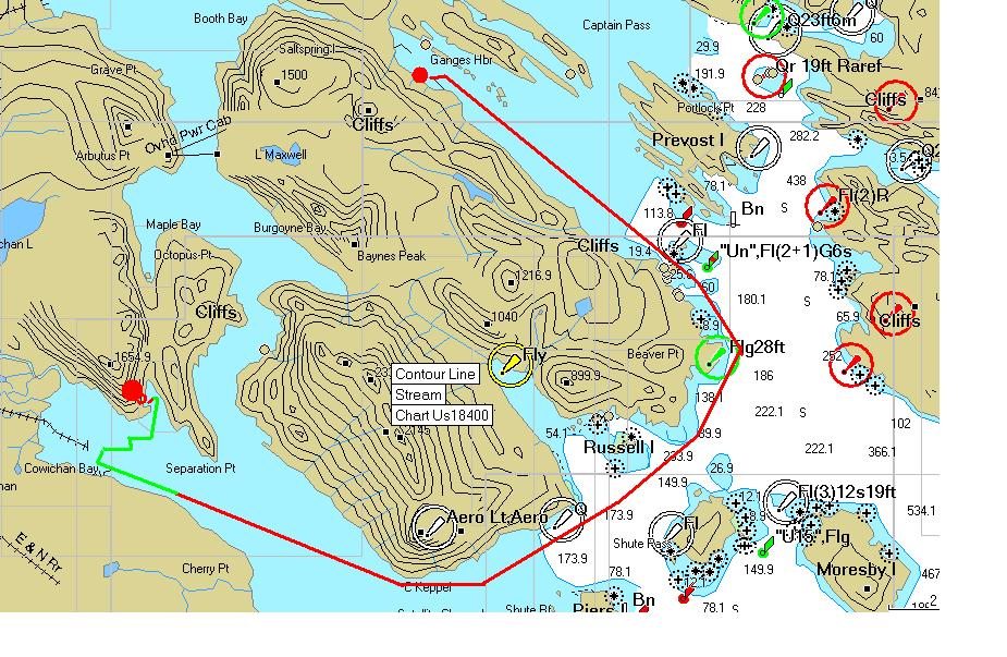 Leisure Log: Catalina 42 Rendezvous in Genoa Bay BC 2011