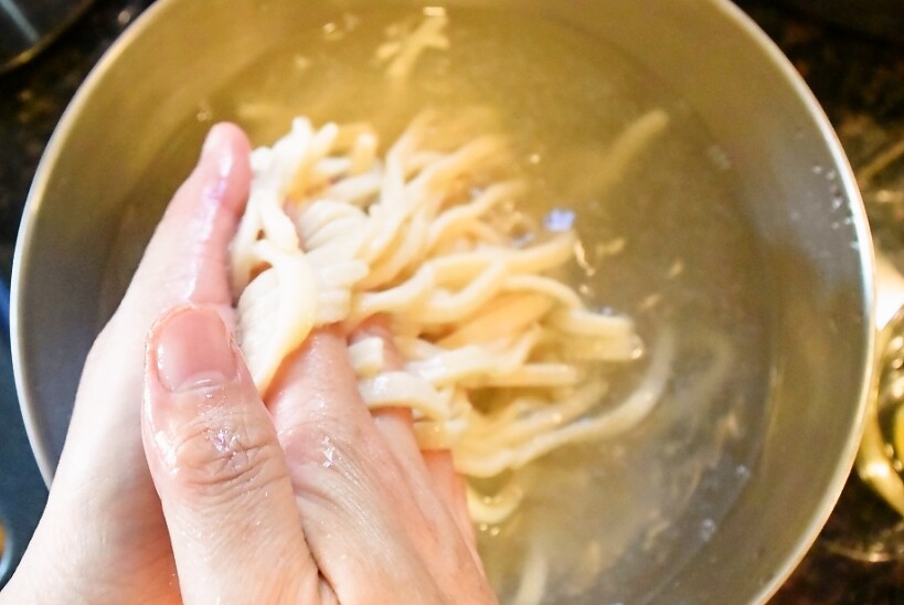 Recipes for Tom: Teuchi udon / handmade wheat noodles
