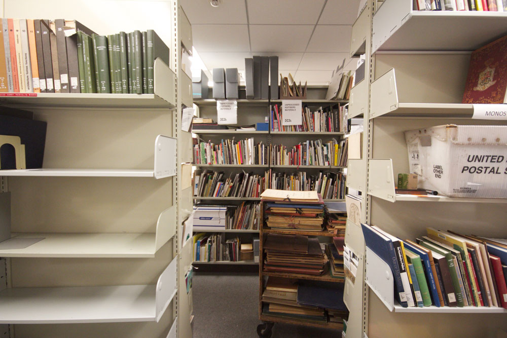 ArtLibraryCrawl: Backstage at UCLA Art Library