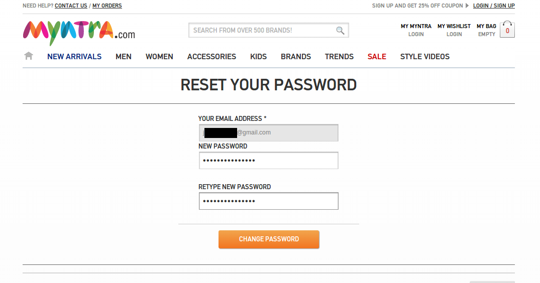 Myntra Login With Password – loiroprtiint