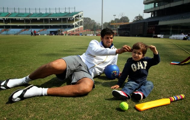Indian Cricketer Ashish Nehra Family Photos