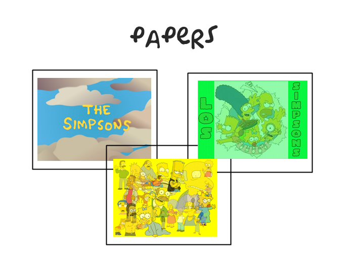 SCRAPP KIT LOS SIMPSONS