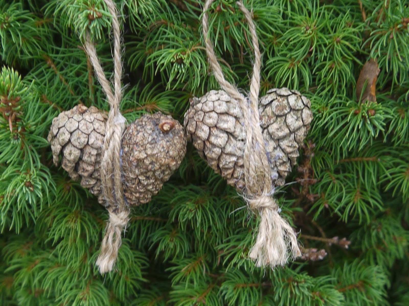 DIY med Ulla-Bella : Naturlig julepynt