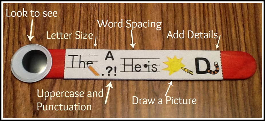 Focus Sticks - Classroom Freebies