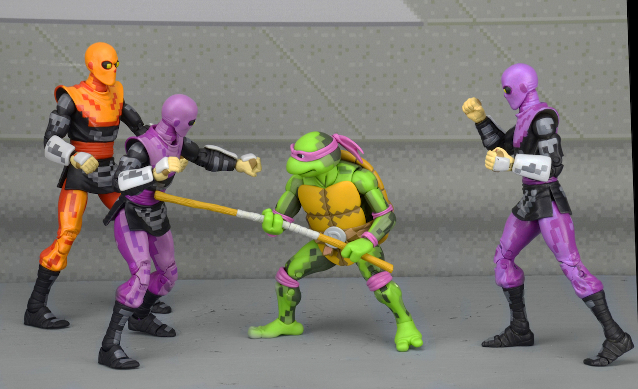 Toys n' News: NECA Teenage Mutant Ninja Turtles Arcade Game Figures