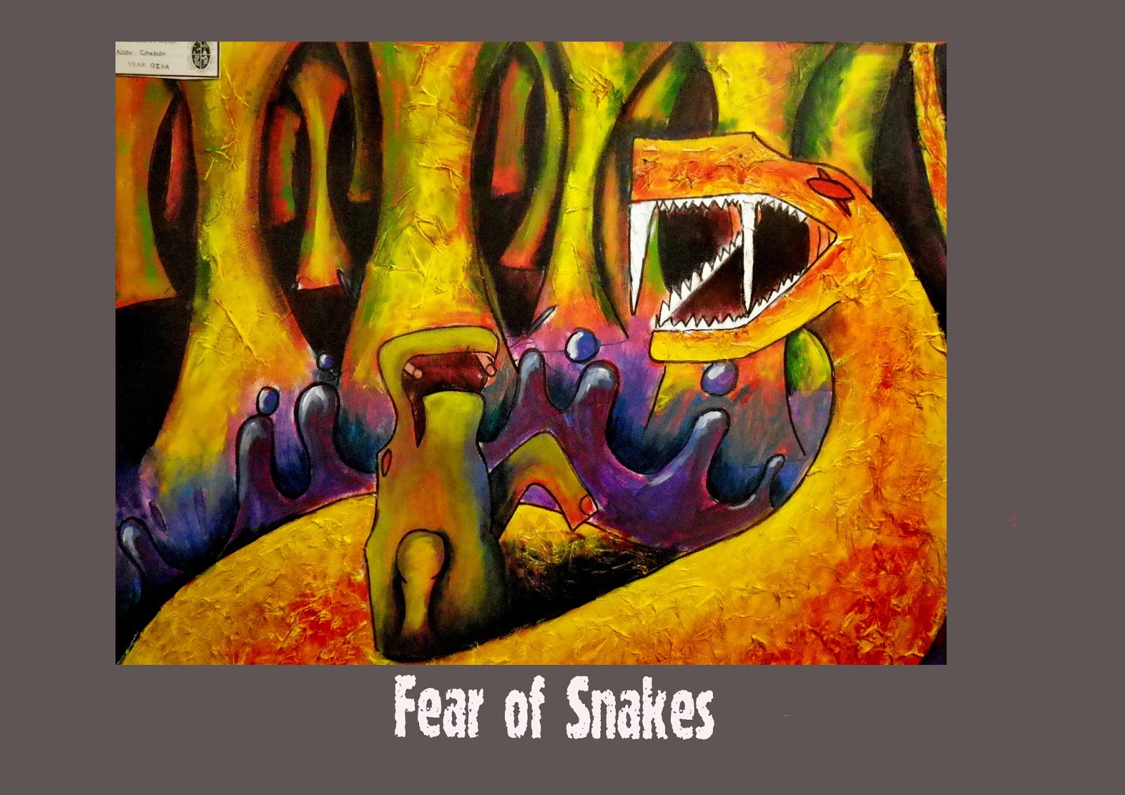 Phobias - Painting Elective Visual Arts