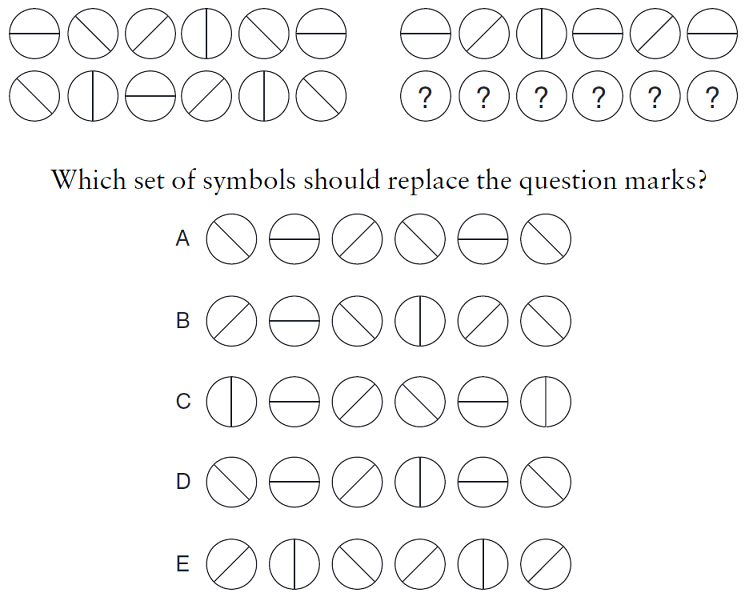 Sharpen Your Brain: Set of Symbols