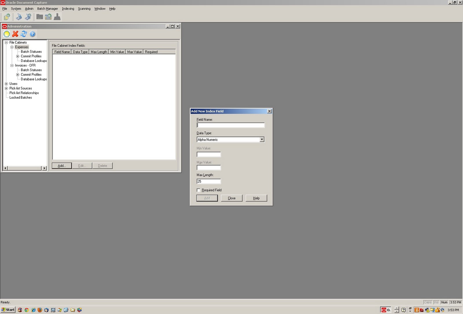 ORACLE WEBCENTER: Configuring OracleWebcenter Capture with Oracle ...