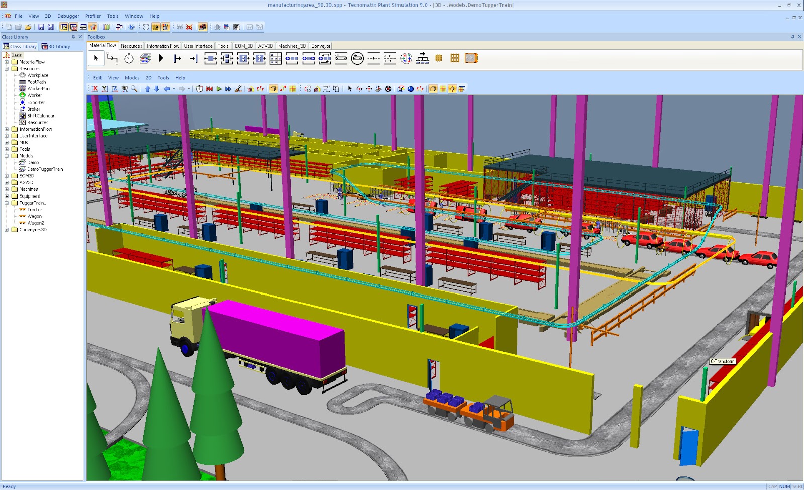 Simulación de procesos de producción y logística con Tecnomatix Plant ...