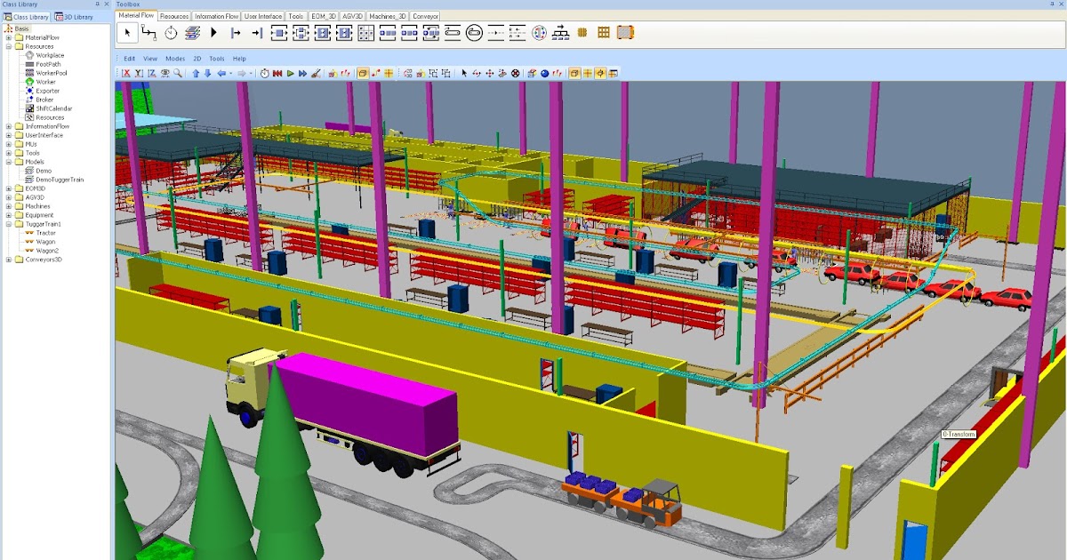 Simulación de procesos de producción y logística con Tecnomatix Plant ...