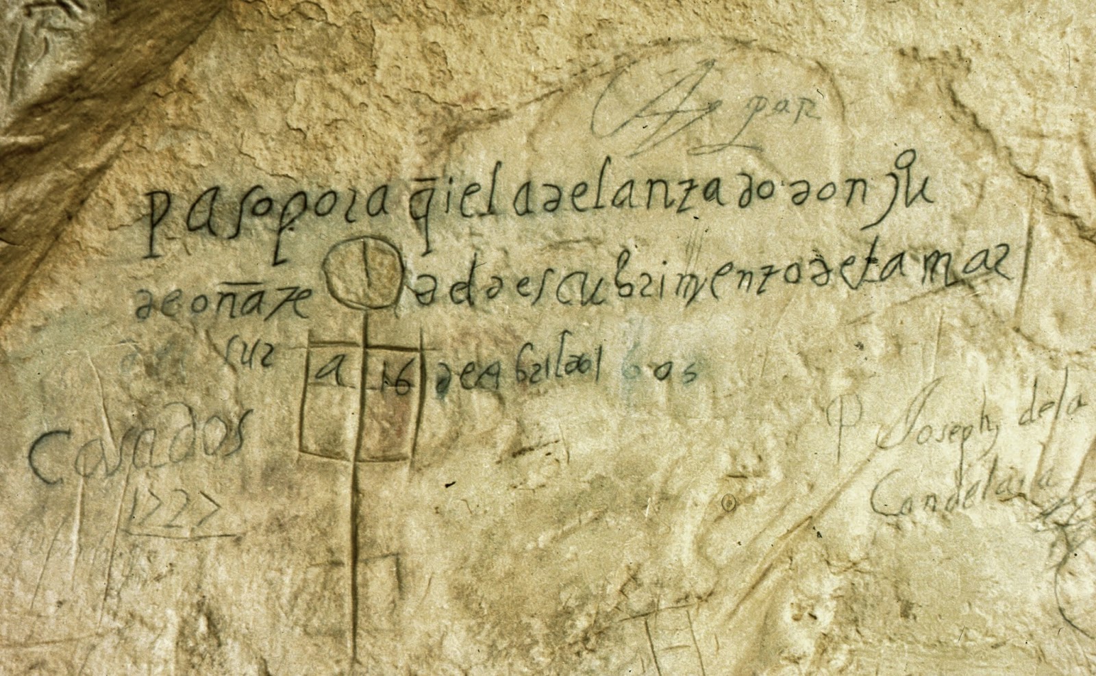 Rock Art Blog: HISTORIC INSCRIPTIONS AT EL MORRO, DON JUAN DE OÑATE ...