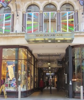 Stephen Nottingham's Food Blog: Morgan Arcade, Cardiff