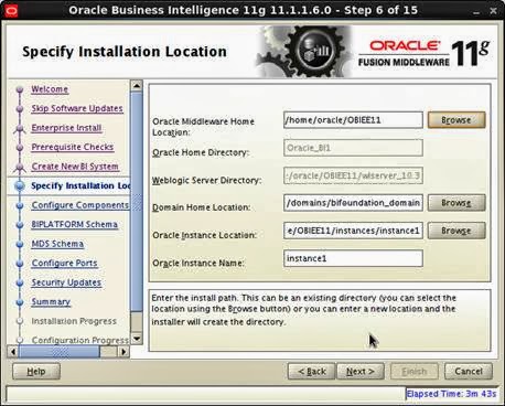 OBIEE 11G INSTALLATION IN LINUX 6