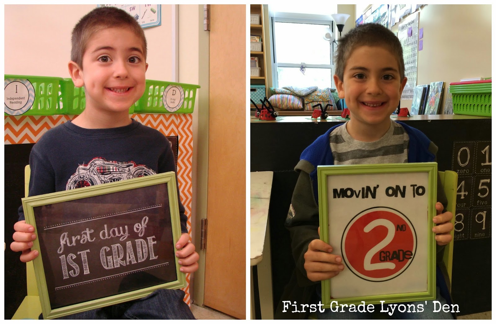 First Grade Lyons' Den: Look How They've GROWN!