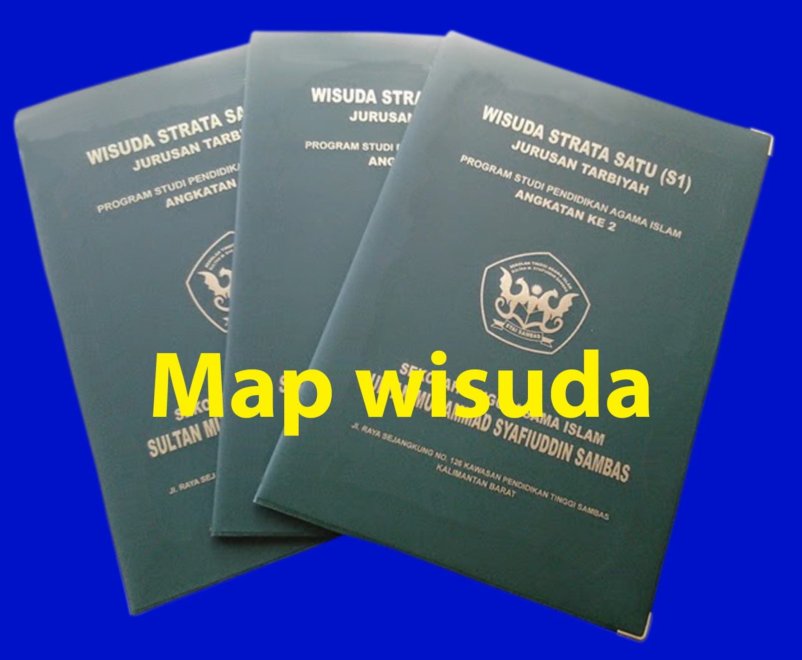 Kaisar Map Ijazah: Sampul Map Wisuda