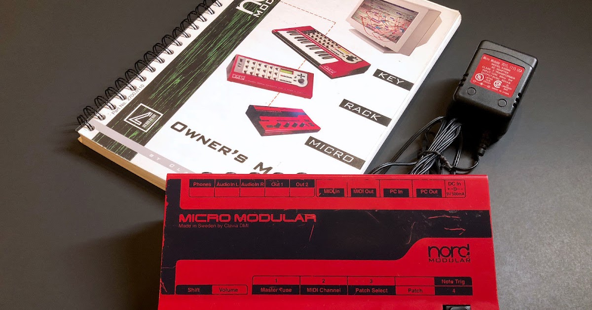 MATRIXSYNTH: Nord Micro Modular Synthesizer