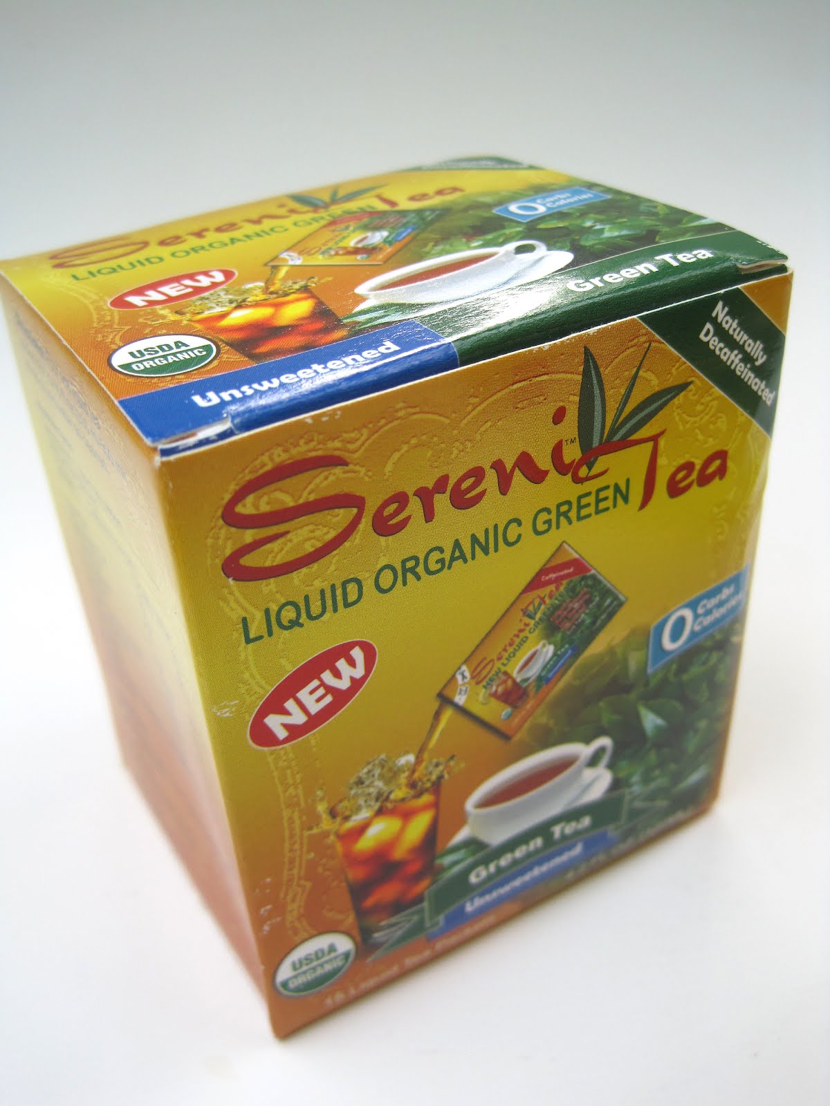 Tea With Friends: SereniTea Liquid Organic Green Tea
