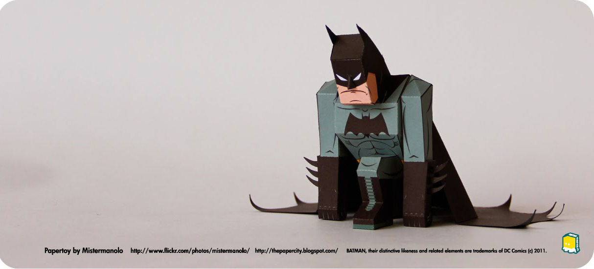 Batman Papercraft Model - PAPEROX FREE PAPERCRAFT