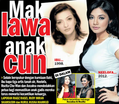 Mengejutkan!! Jom Lihat Foto-Foto Eksklusif Ibu Neelofa Ketika Muda [ 5 ...