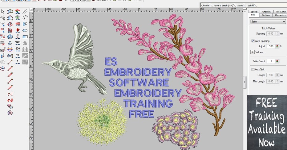 WILCOM FREE TRAINING COURSE | Wilcom Embroidery Designer