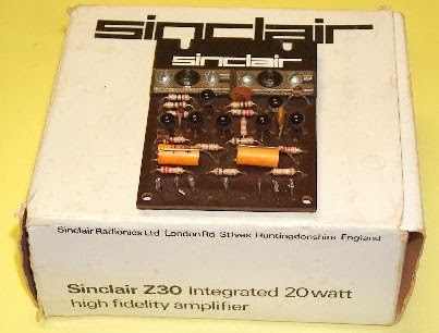 Márcio Ortolan - Eletrônica profissional e hobby: Amplificador Sinclair Z30