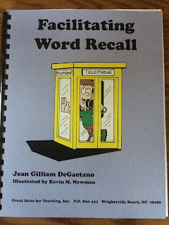 Word Nerd Speech Teach: {Review} Facilitating Word Recall