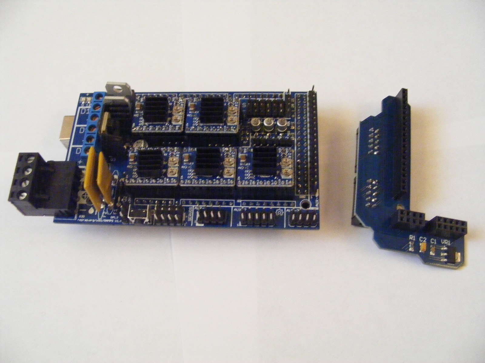 ALF 3D Printer: RAMPS GADGETS3D LCD and SHIELD v1.0