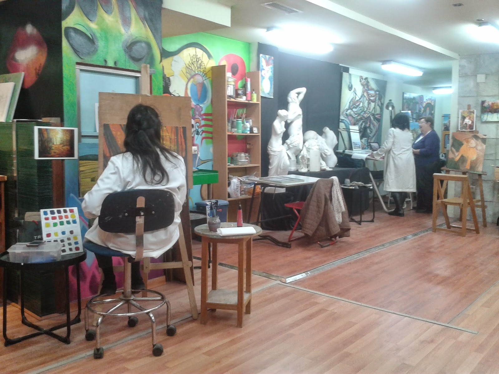 La Fábrica de Artistas. Academia de Artes: Talleres de Artes Plásticas