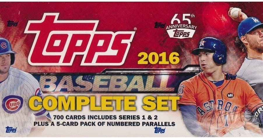 2016 Topps Factory Set a worthy display of a time honored tradition ...