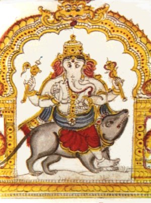 Lord ganesh with rat | God Wallpapers