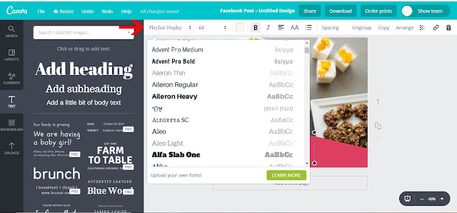 How to use text options in Canva | Design Bundles