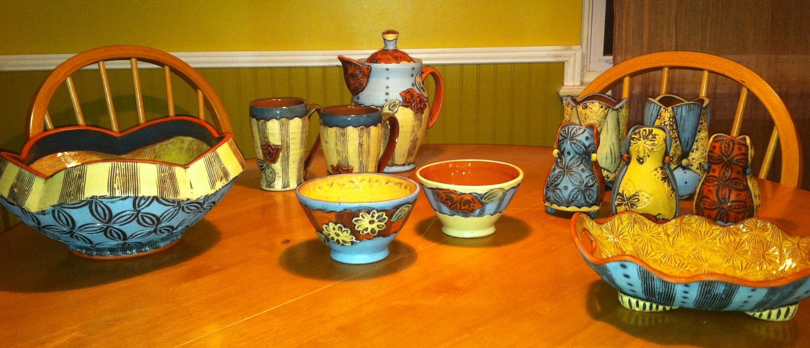 Amy Sanders...................there there pottery: New low-fire work!!